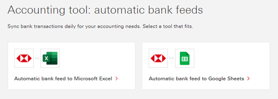 HSBC Accounting Automation Tool offers you easy bookkeeping and ...